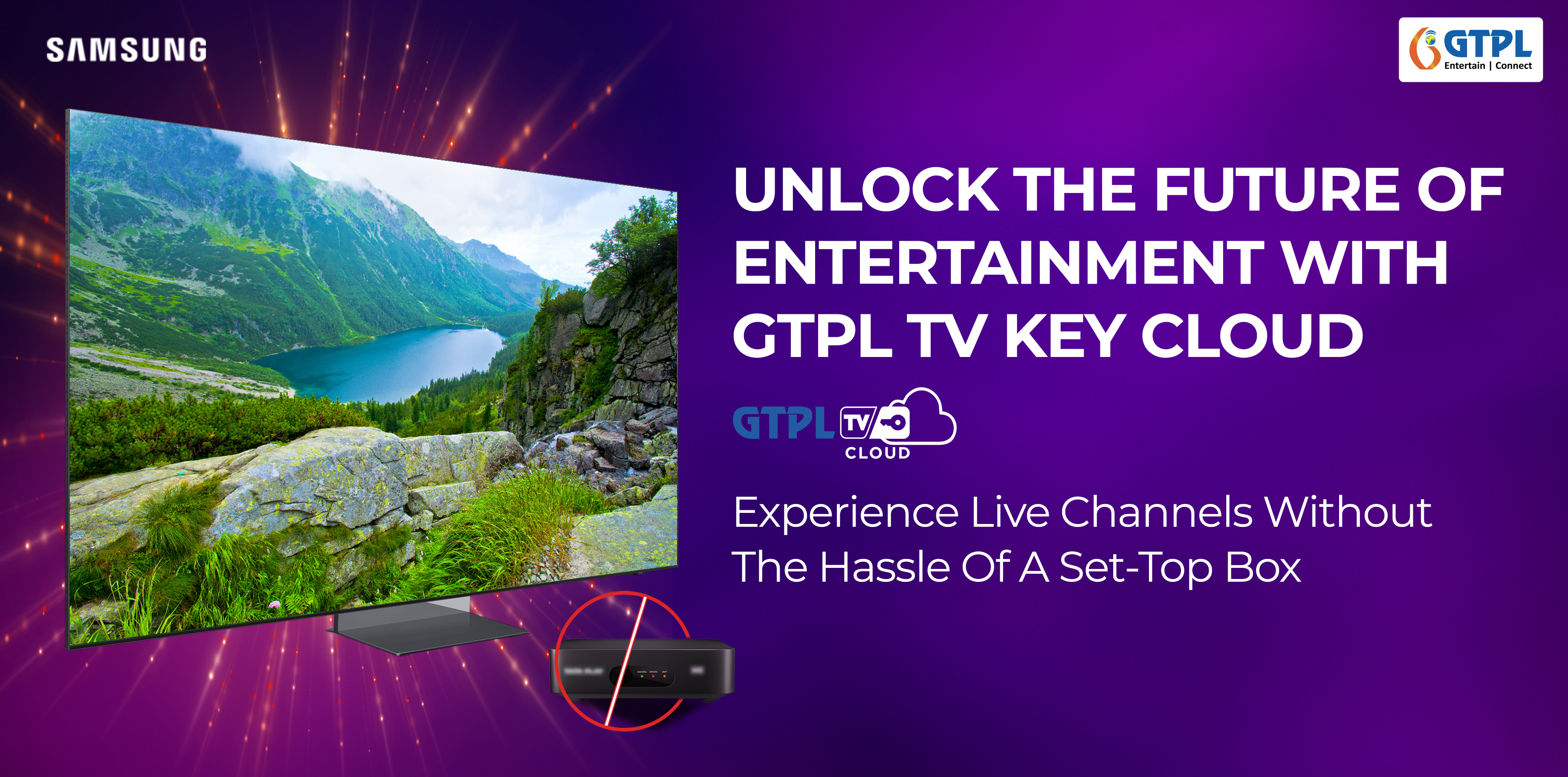 GTPL Digital Cable TV, High-Speed Broadband, & OTT Services